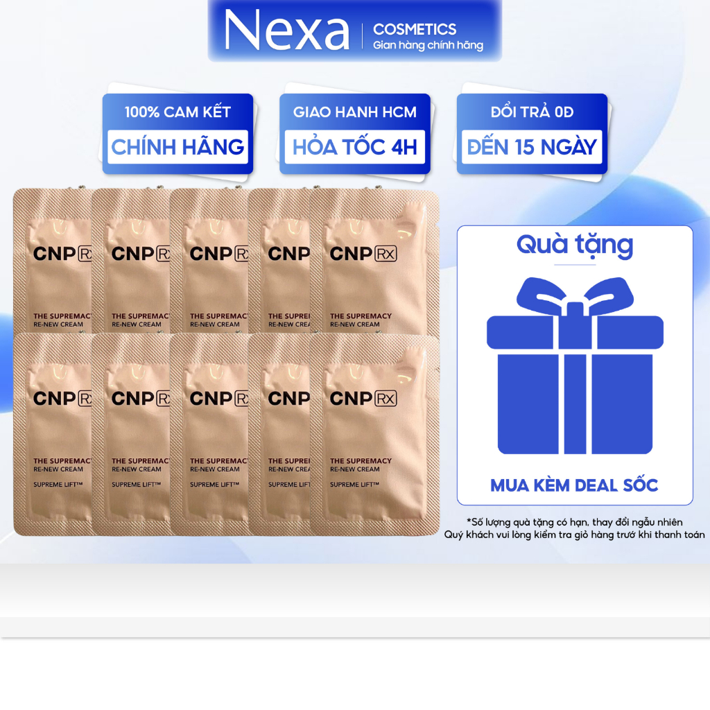 COMBO 10 Sample Packs of Skin Rejuvenation and Regeneration Cream, CNP ...