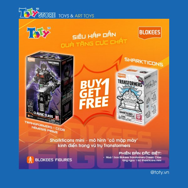 [GENUINE] (BUY 1 GET 1 FREE) - Transformers model - Nemesis Prime CC08 ...