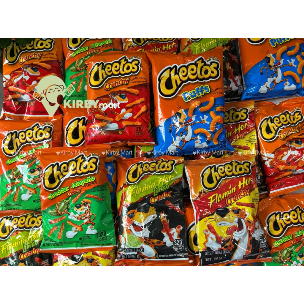 (American Flight Goods) Cheetos Snacks with Various Crispy Cheeses ...