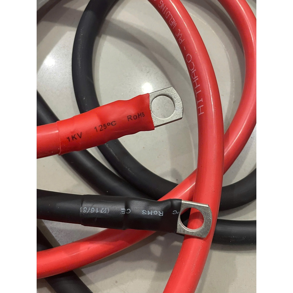 01 meter of double tank wire (01m of black wire and 01 meter of red ...