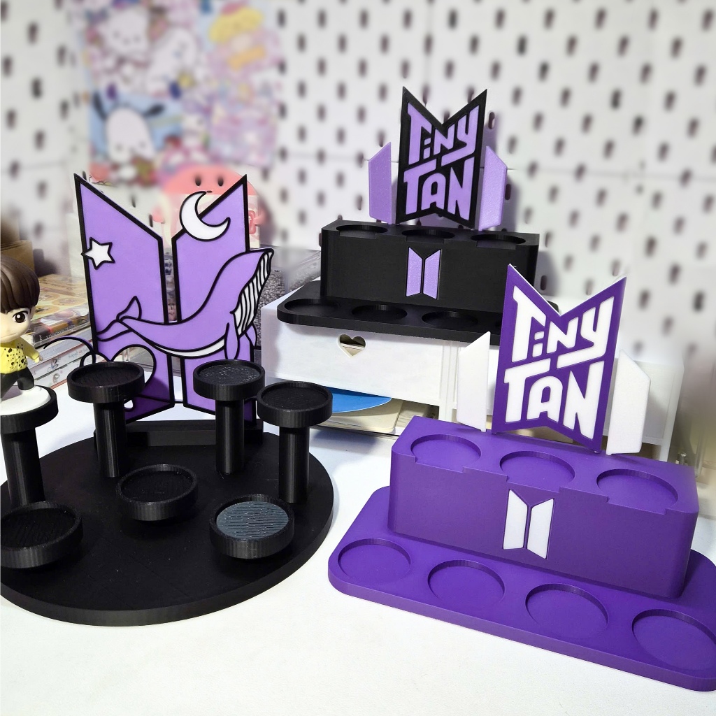 TinyTan BTS toy model display stand | Shopee Philippines