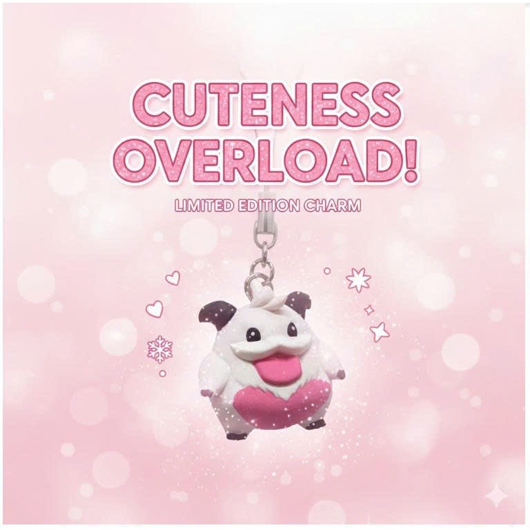 Unique Cute Poro League of Legends TFT Keychain True Arena - Can Hang ...