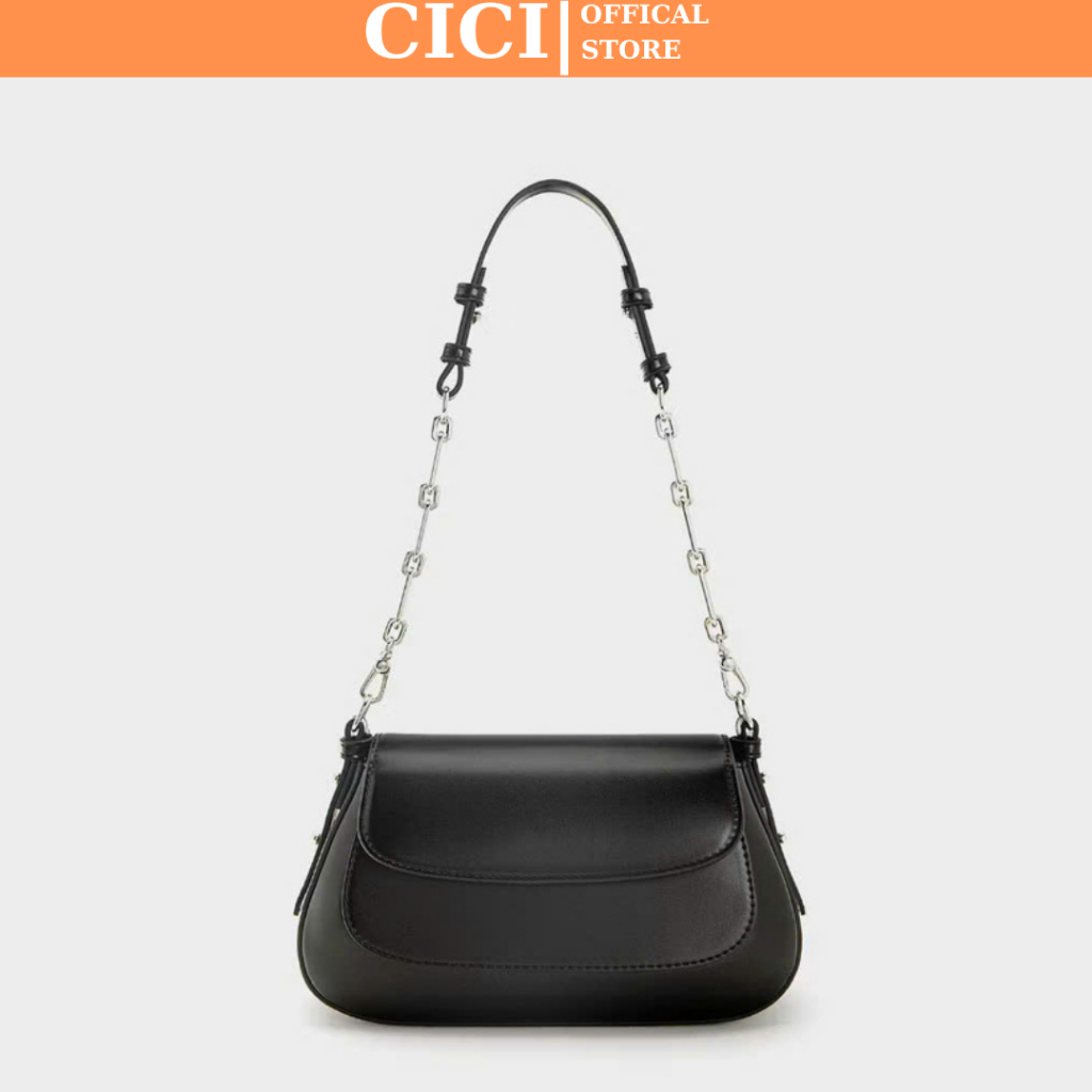 Women's crossbody and shoulder bag, size 24, simple and elegant design ...