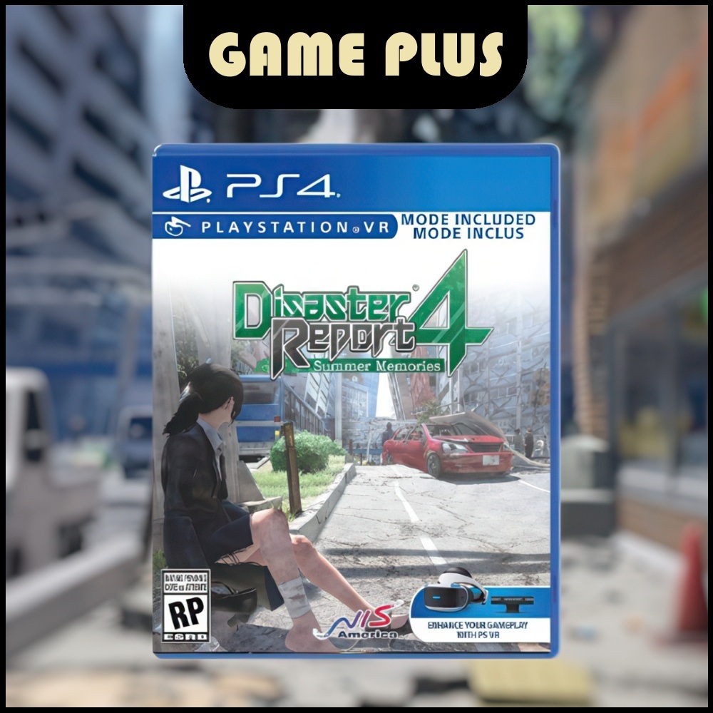 2ND Game Disc (Japanese) Disaster Report 4 Plus Summer Memories for PS4 ...