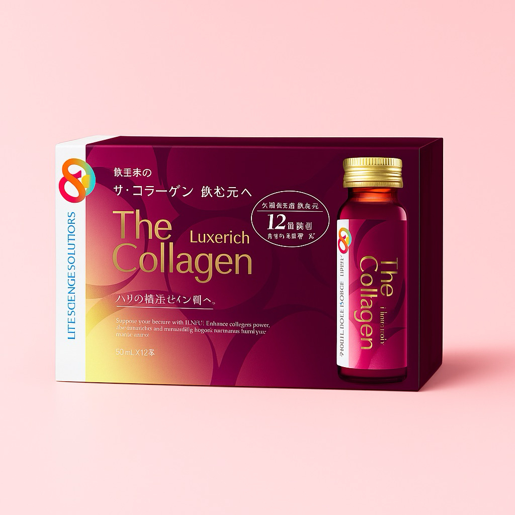 The Collagen Luxerich Shiseido Japan supplement drink – Box of 10 ...