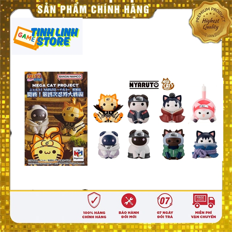 Blind Box Model MEGA CAT PROJECT: Naruto Shippuden - Nyaruto! The War ...