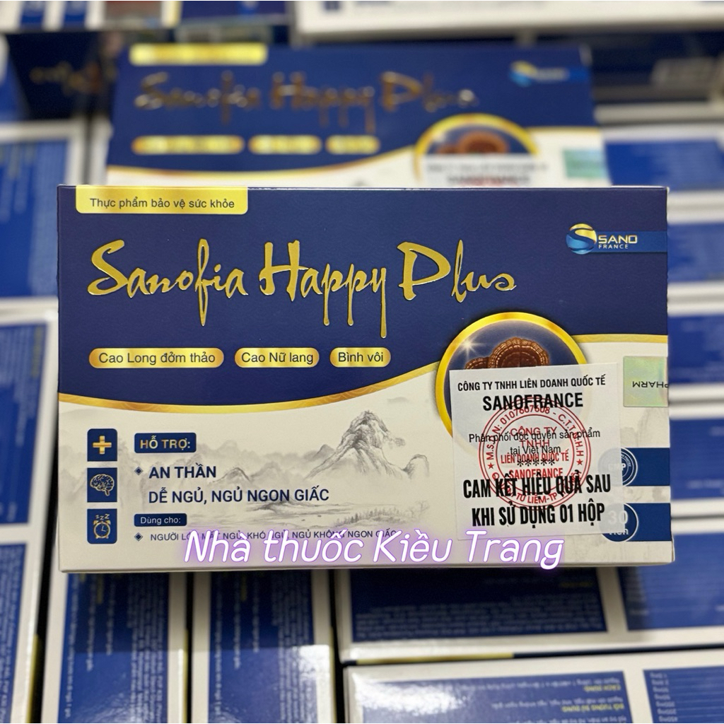 Sanofia Happy Plus - Regulates sleep, calms the mind, sleeps well ...