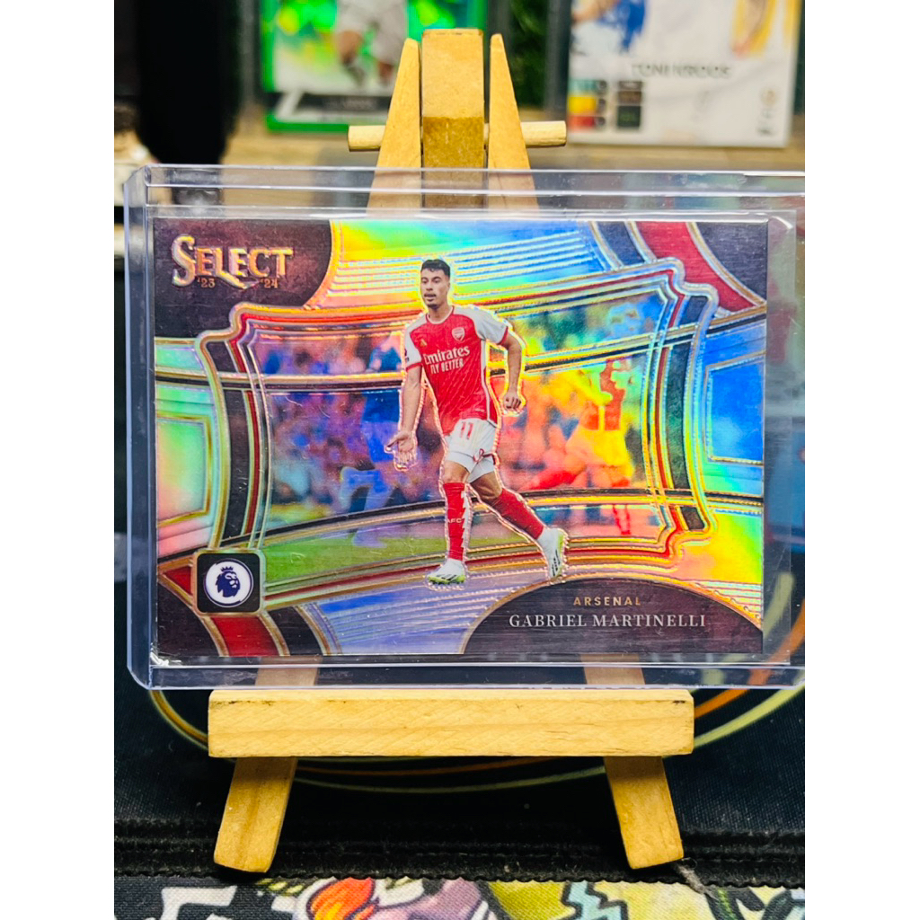 Gabriel Martinelli Arsenal Field Level Silver Panini Select EPL 2023/24 ...
