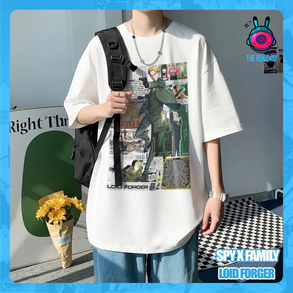 Spy x Family: Loid Forger Maximum cotton T-shirt 100% for Men / Women ...