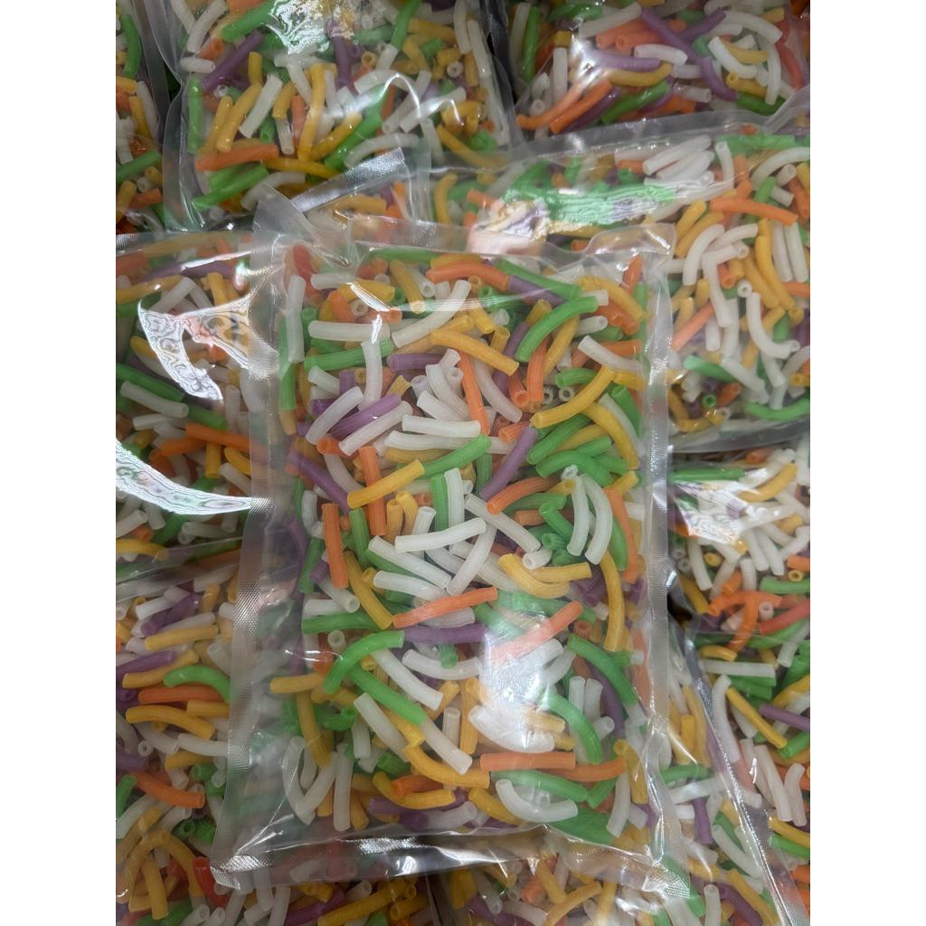 COMBO 2kg LONG TUBE Noodles (free 500gr twisted pasta) | Shopee Philippines