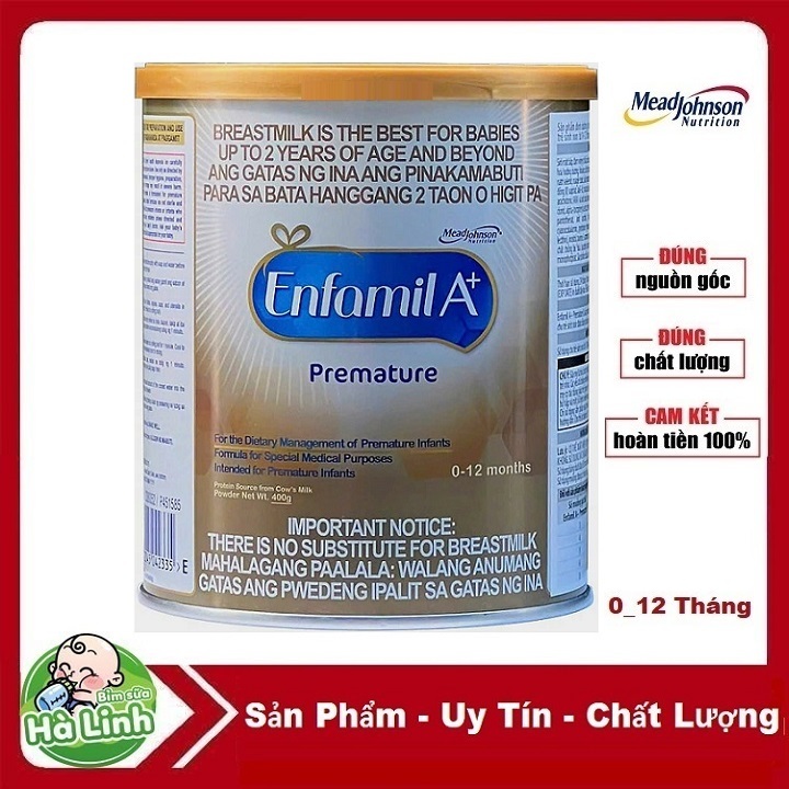 Enfamil A+ Premature Formula Milk Powder Box 400g (For Premature ...