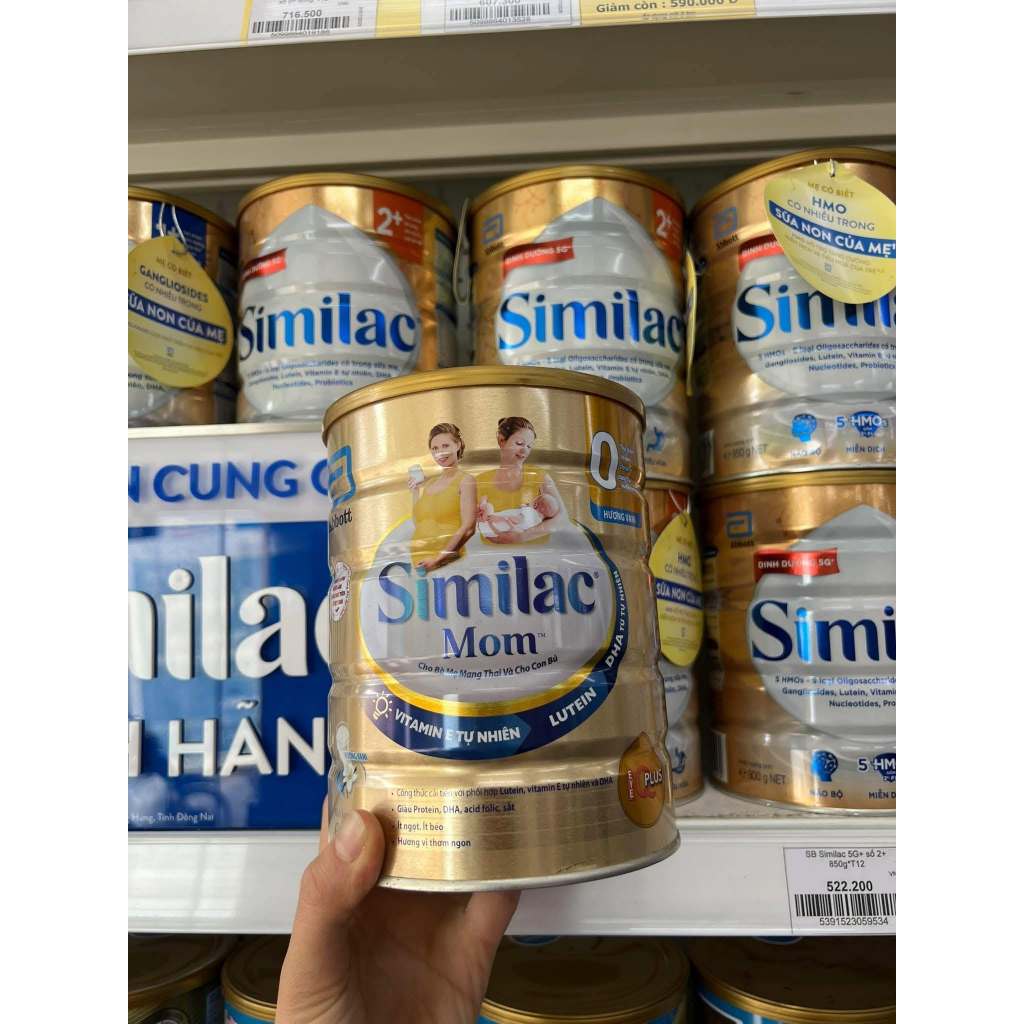 GENUINE PRODUCT_Abbott Similac Mom IQ Plus Milk Powder Vanilla Flavor ...
