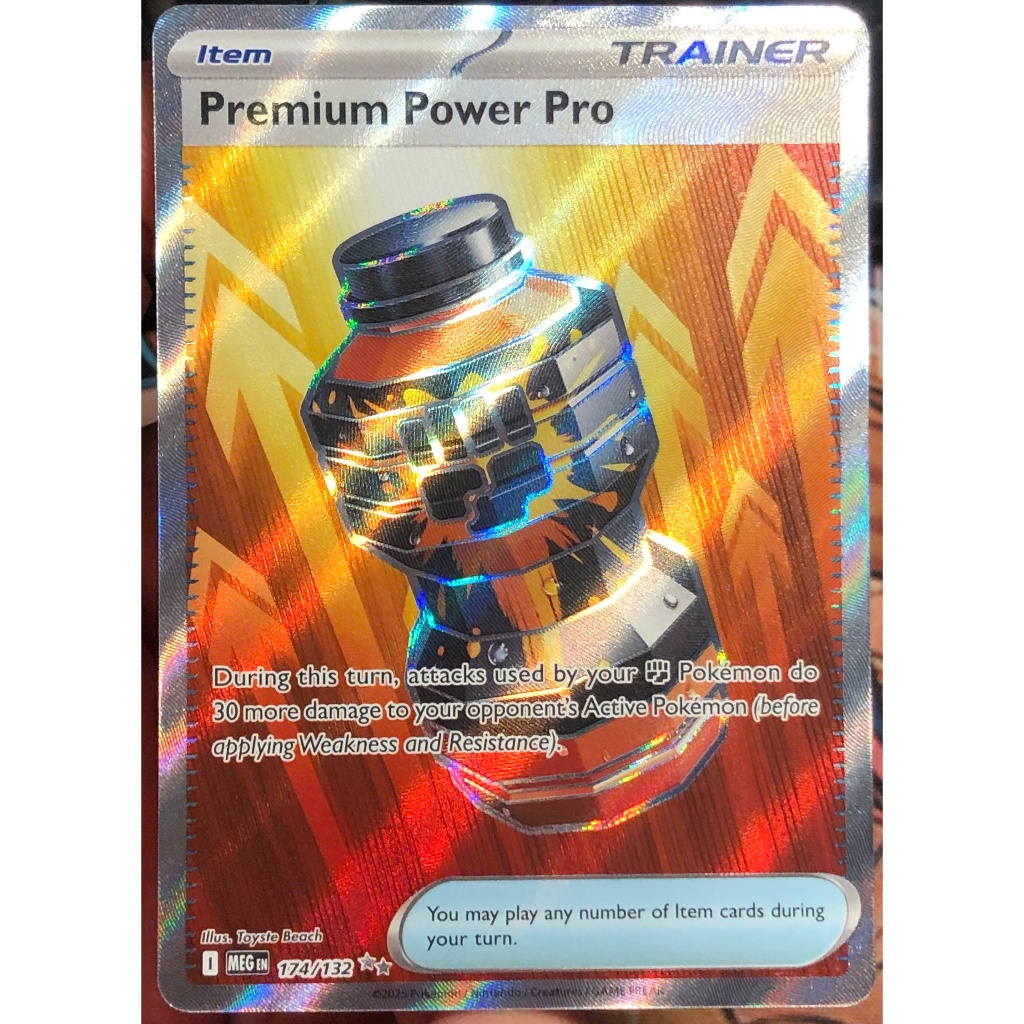 [KW2 Pokemon] [EN] Premium Power Pro Card - 174/132 - ME01 - Ultra Rare ...