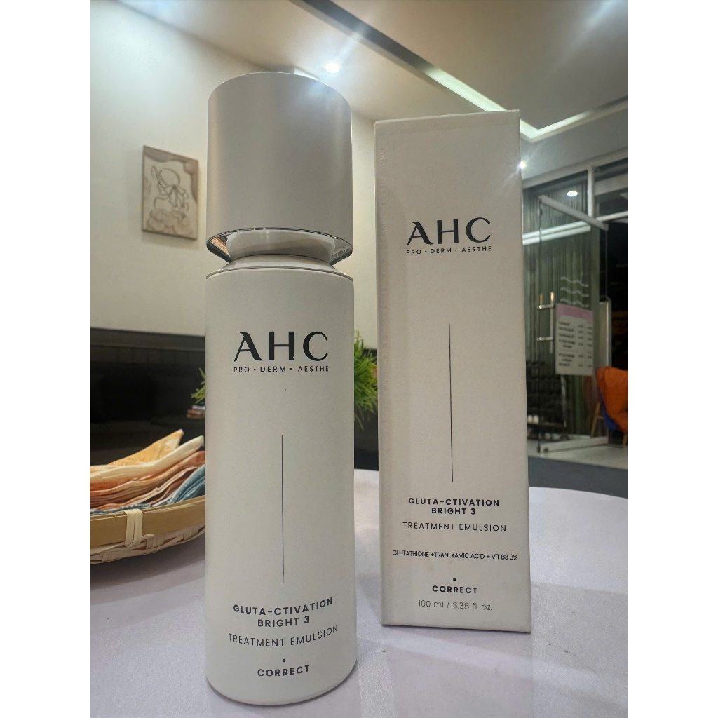 Emulsion nourishes dark spots and brightens skin AHC Gluta - Ctivation ...