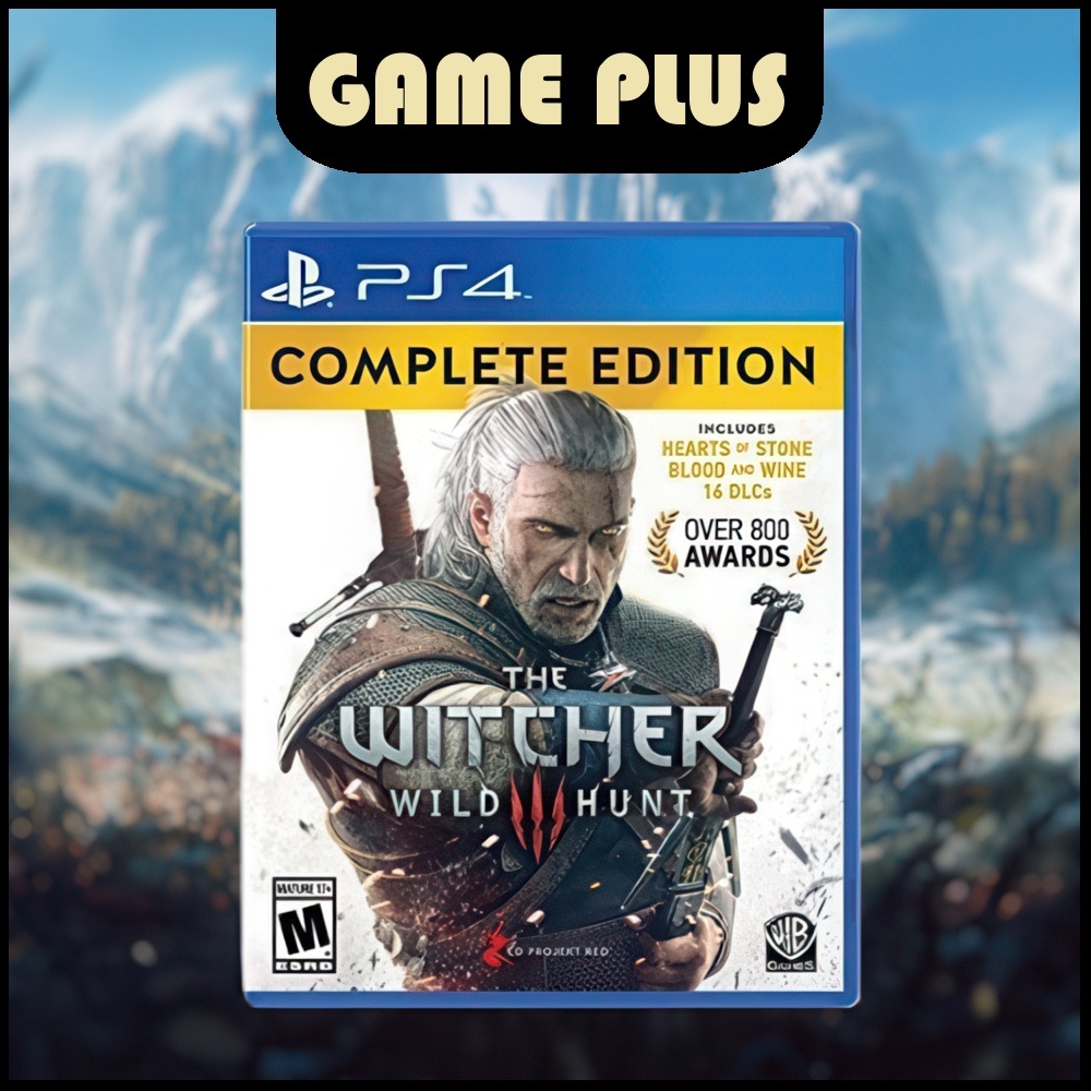 The Witcher 3 Wild Hunt Complete Edition 2ND Game Disc for PS4 PS5 ...