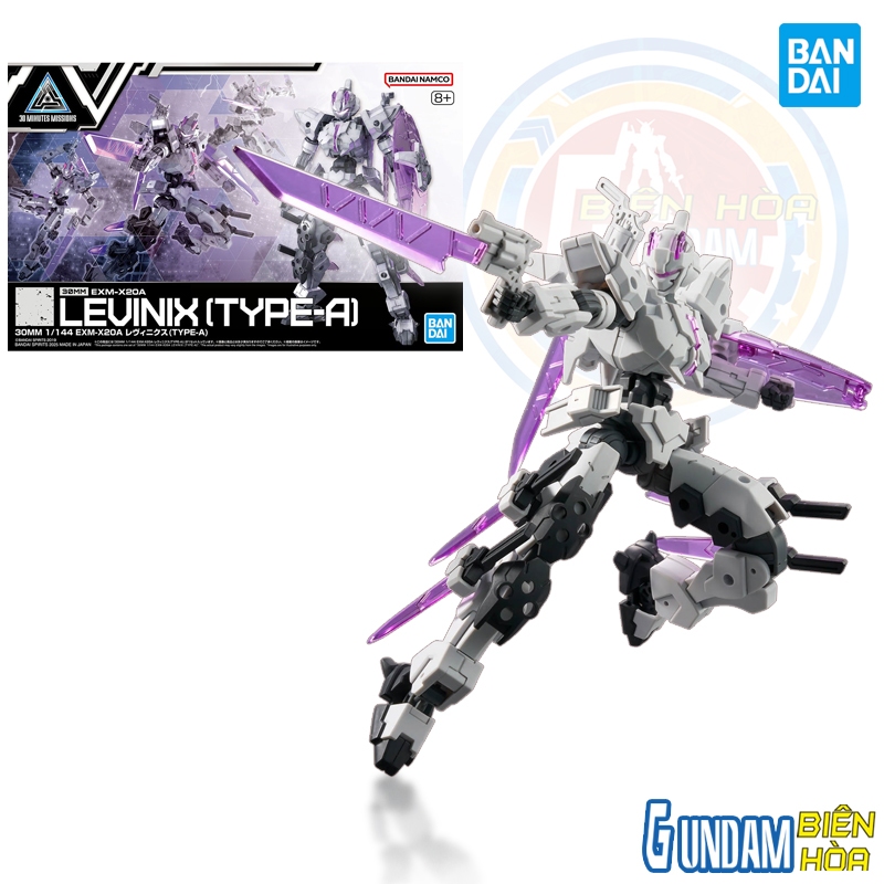 30MM 1/144 EXM-X20A LEVINIX Model Assembly Kit (TYPE-A) | Shopee ...
