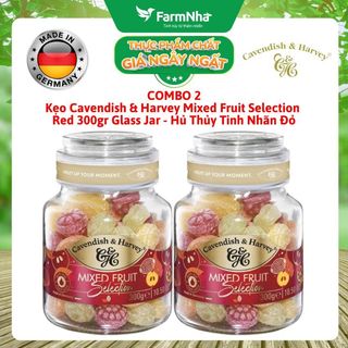 (Combo of 2) Cavendish Fruit Candy & Harvey Mixed Fruit Selection 300g ...