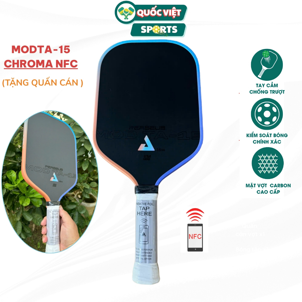Super quality pickleball racket QUOC VIET SPORTS Joola Mod TA-15 Chroma ...