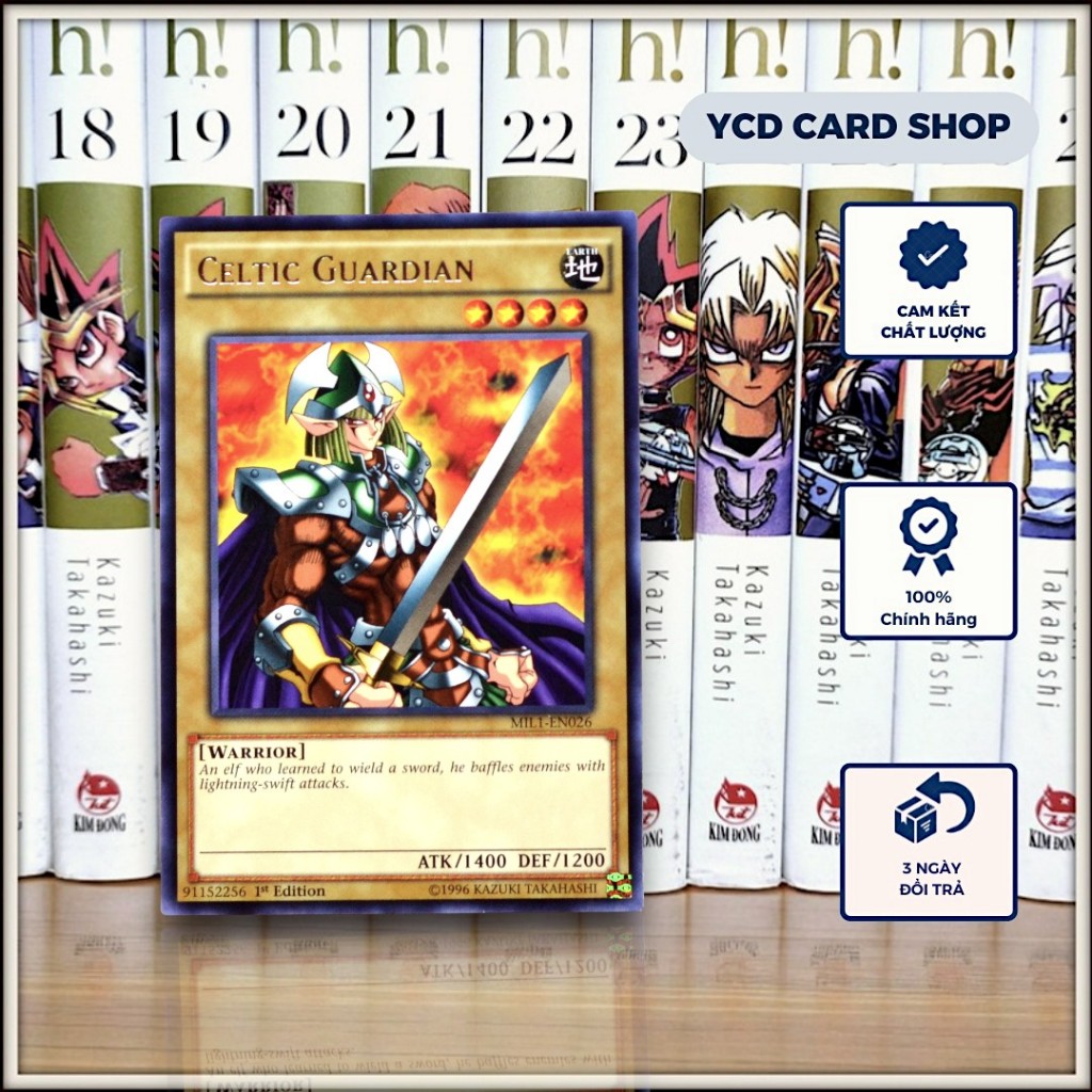 [YCDcardgame] Genuine yugioh card Celtic Guardian – Rare | Shopee ...
