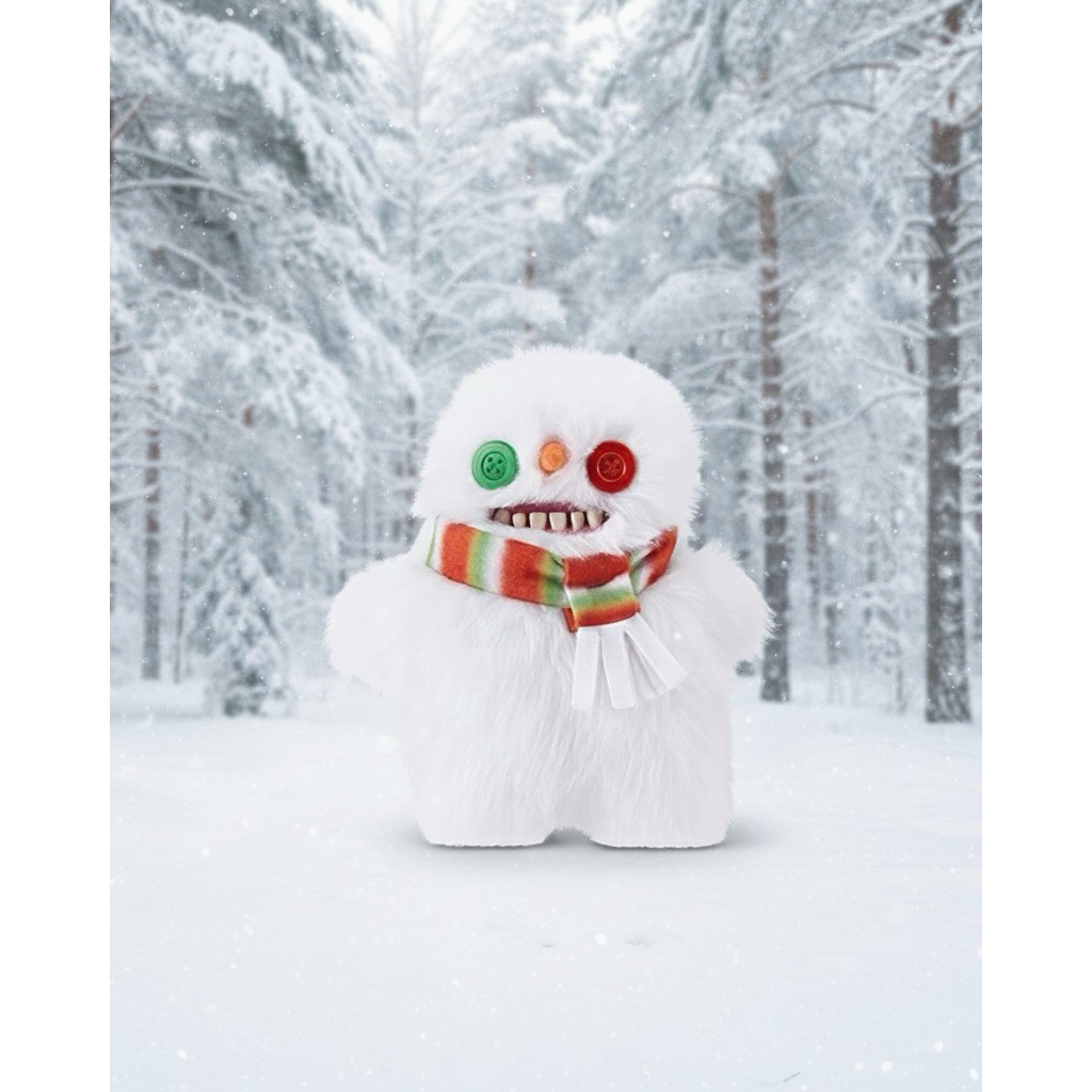 Festive Fugg • Toothed Monster Teddy Bear Fuggler Xmas Edition | Shopee ...
