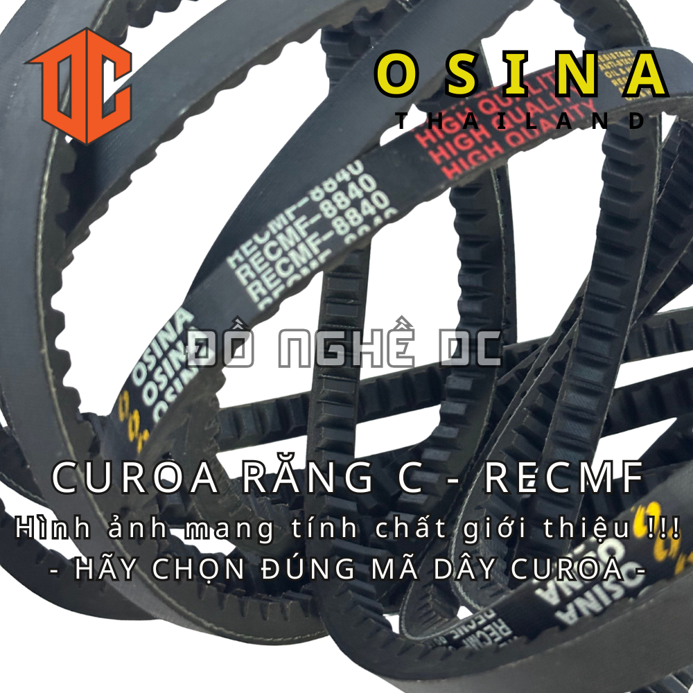 RECMF OSINA Thailand serrated belt C99 C93 C94 C77 C84 C20 C32 C37 C76 ...