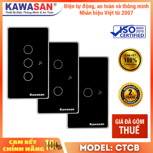 KAWASAN CTC Rectangular Wall WIFI Switch, (VAT included) | Shopee ...