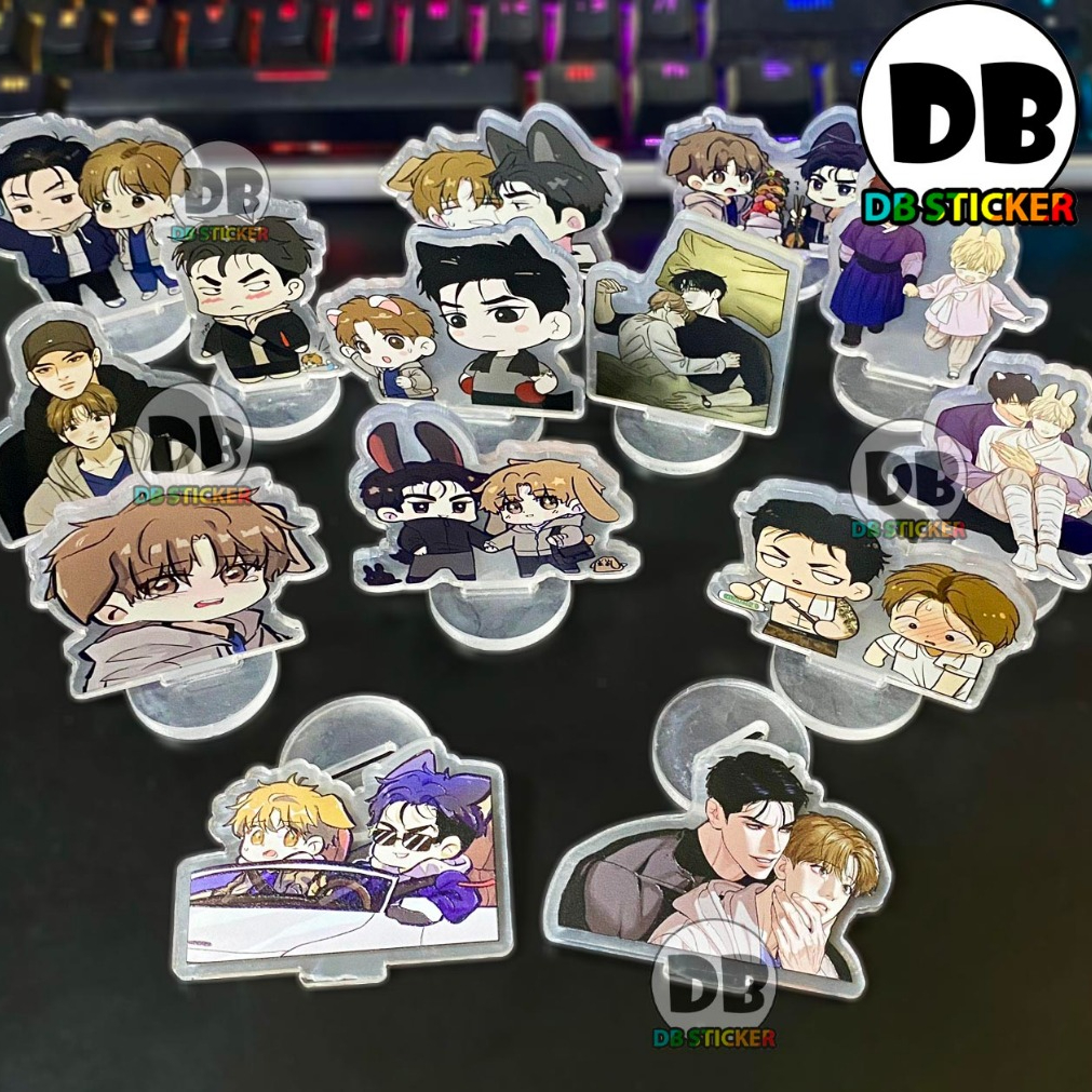 6CM Jinx Model Bad Luck standee acrylic glass painting Boylove BL ...