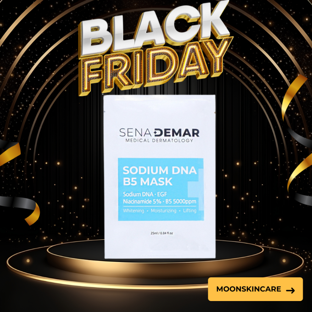 Sena Demar Sodium DNA B5 Moisturizing and Whitening Mask 25ml | Shopee ...
