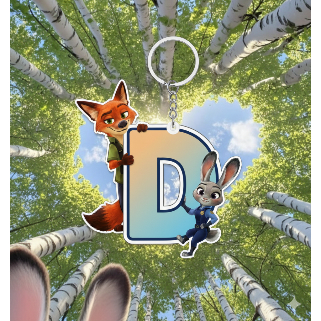 Nick & Judy Keychain | Shopee Philippines