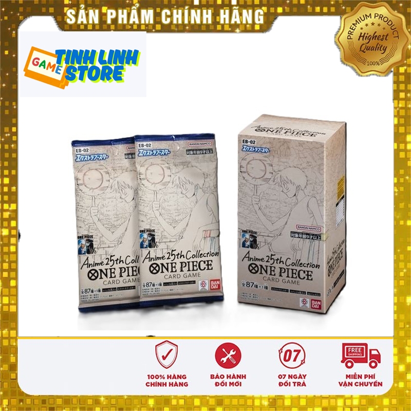 One Piece EB02 Card [ANIME 25th COLLECTION] Extra Booster Pack Card ...