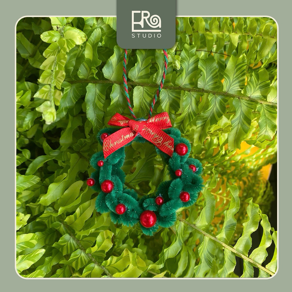 [Era Studio] Handmade Christmas Laurel Wreath – Mini 7cm – Christmas ...