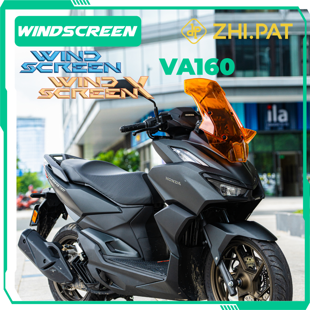 ZHI.PAT WINDSCREEN X Vario 160 Windshield, Click 160 – Windproof, Anti ...