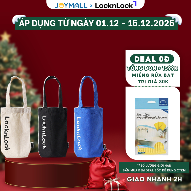 LocknLock Daily Tumbler Bag HWB824, Genuine Product - JoyMall | Shopee ...