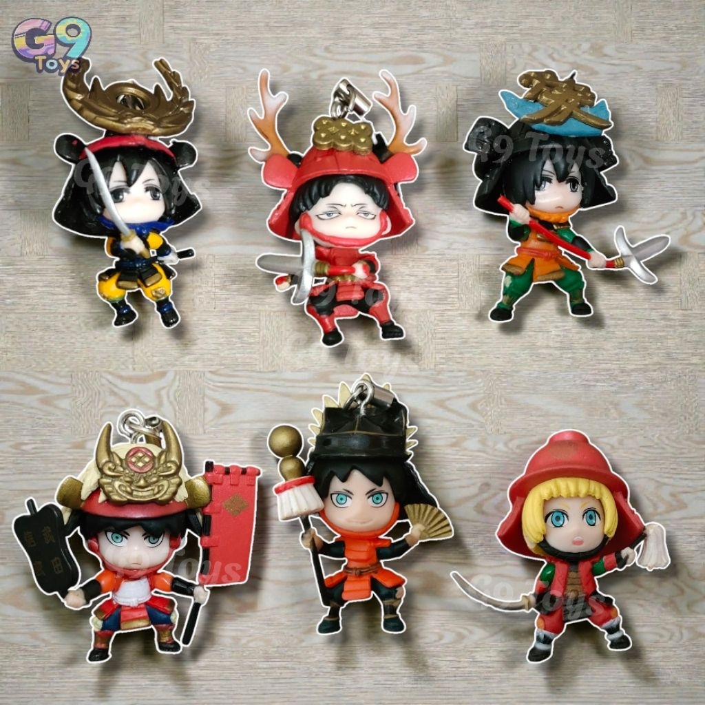 Attack on Titan Samurai character keychain | Shopee Philippines