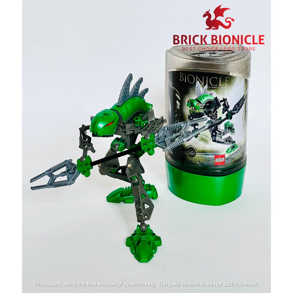 VINTAGE BIONICLE - BIONICLE RAHKSHI ASSEMBLY TOY - 8589 Rahkshi Lerahk ...