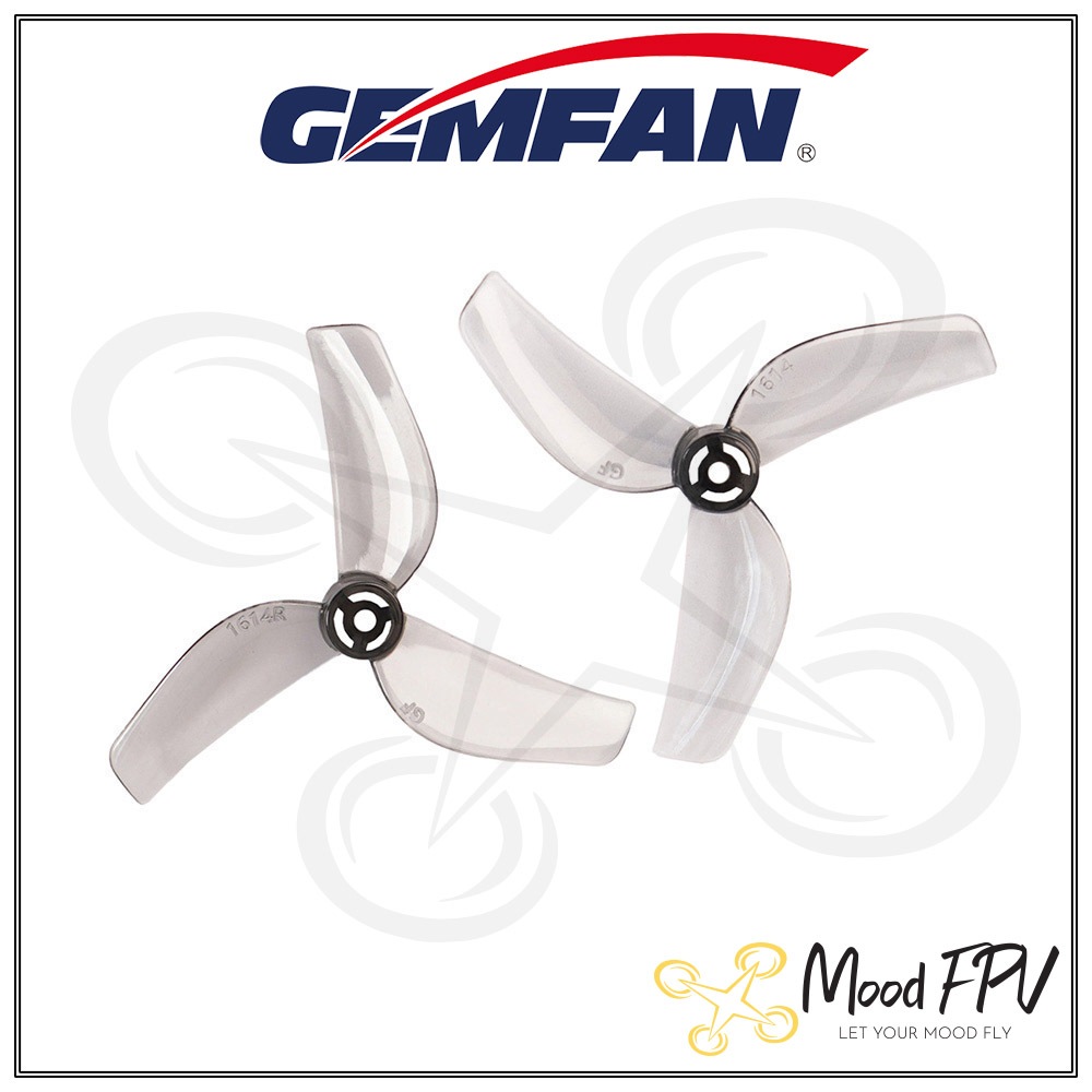 Gemfan Propeller 40mm 1614 PC 3 Blade 1.5mm For Tinywhoop75 | 2 Sets of ...