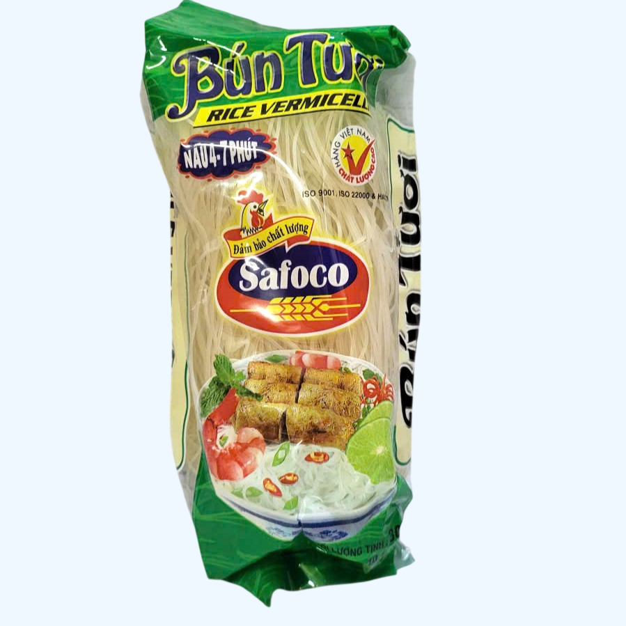 SAFOCO -- 300g pack -- FRESH NOODLES Rice Vermicelli | Shopee Philippines