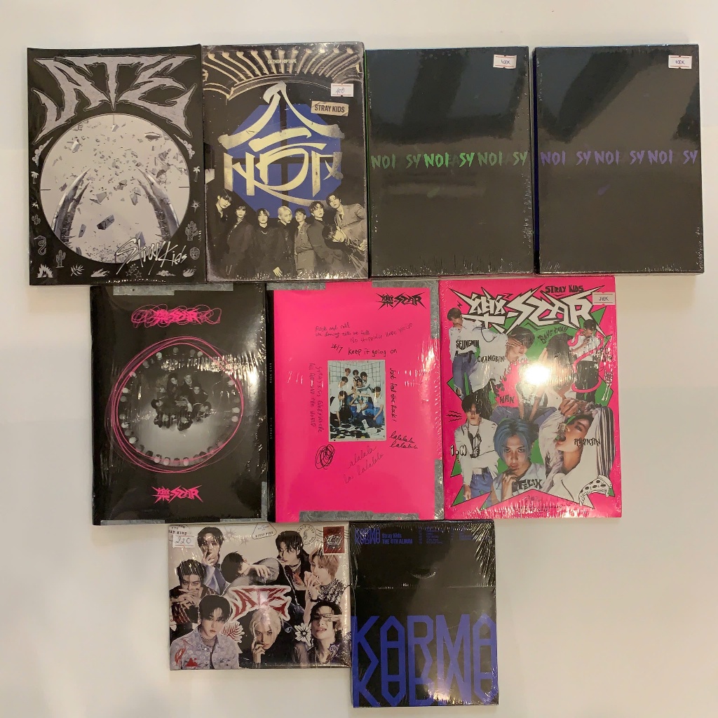 STRAY KIDS SKZ - Collection of genuine sealed albums | Shopee Philippines