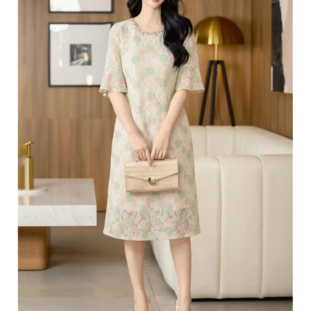 High-end designer dress Made in Vietnam | Shopee Philippines
