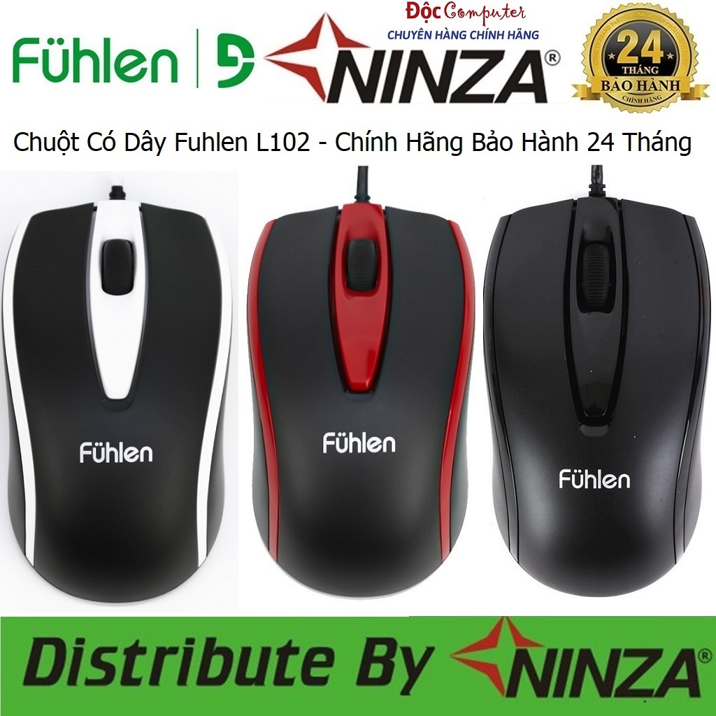 Genuine wired mouse for gaming, office, study Fuhlen L102 (2 colors ...
