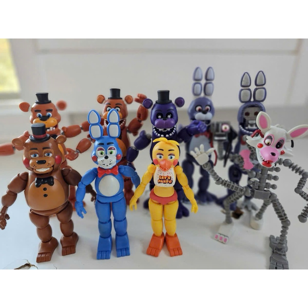 Five Nights at Freddy's (FNaF) 2nd toy model has many joints | Shopee ...