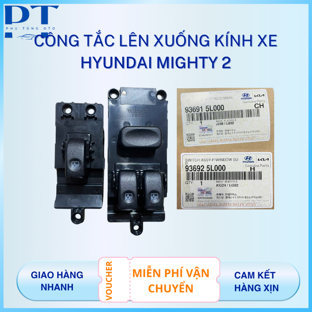 Hyundai Mighty 2 Mobis driver's side and side window up and down switch ...