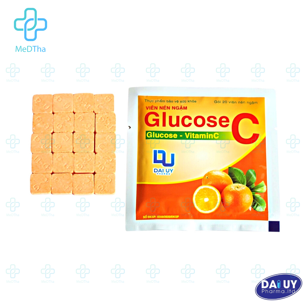 Dai Uy Glucose C Lozenges - Supplement Vitamin C, Increase Baby's ...