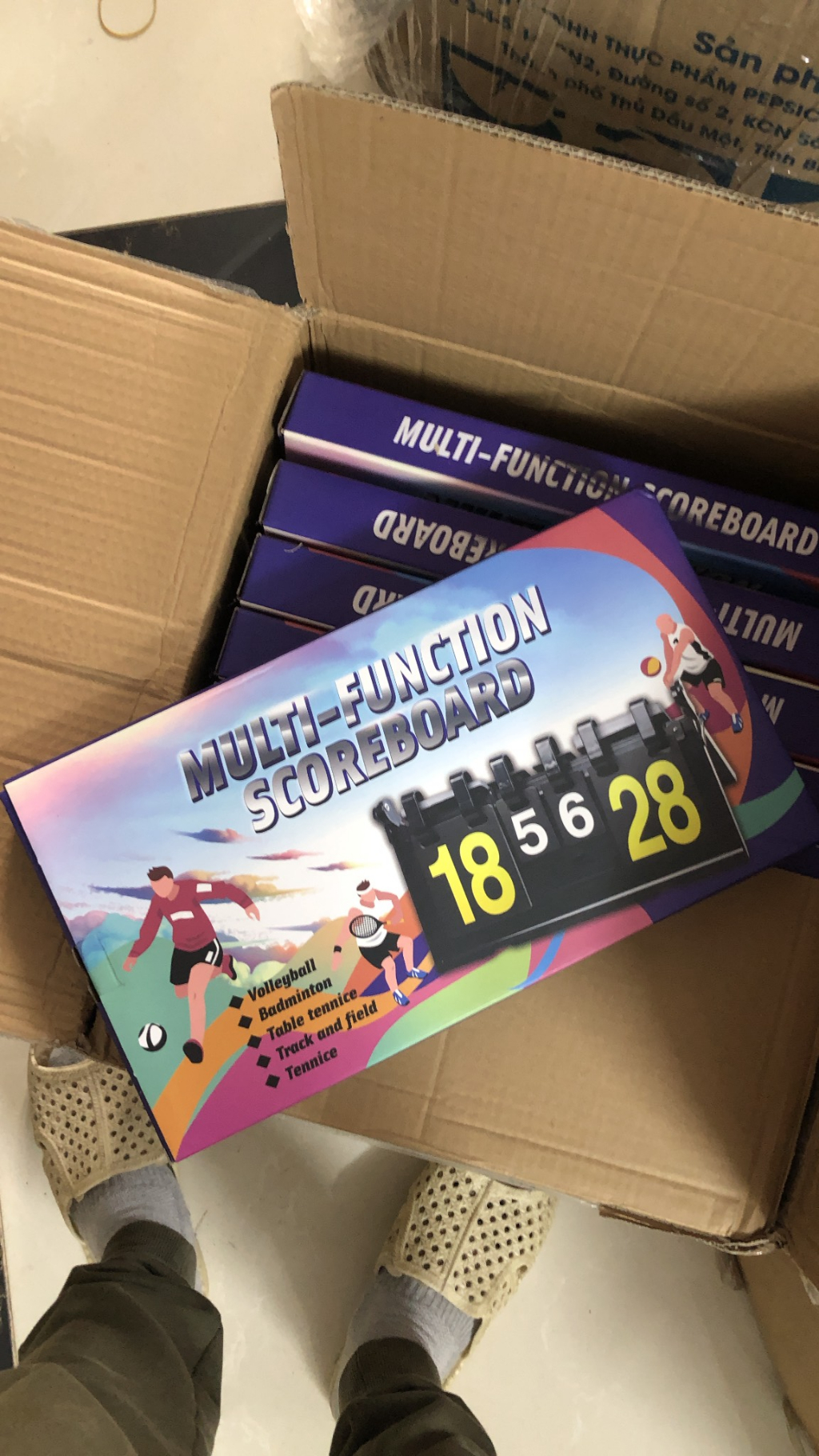 Sports score flip chart -Table Tennis - Volleyball -Badminton ...