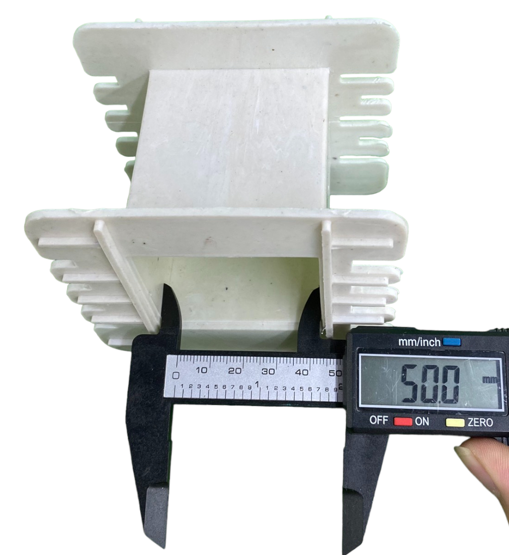 FE 45mm transformer winding mold, 50mm long. Plastic mold for winding ...