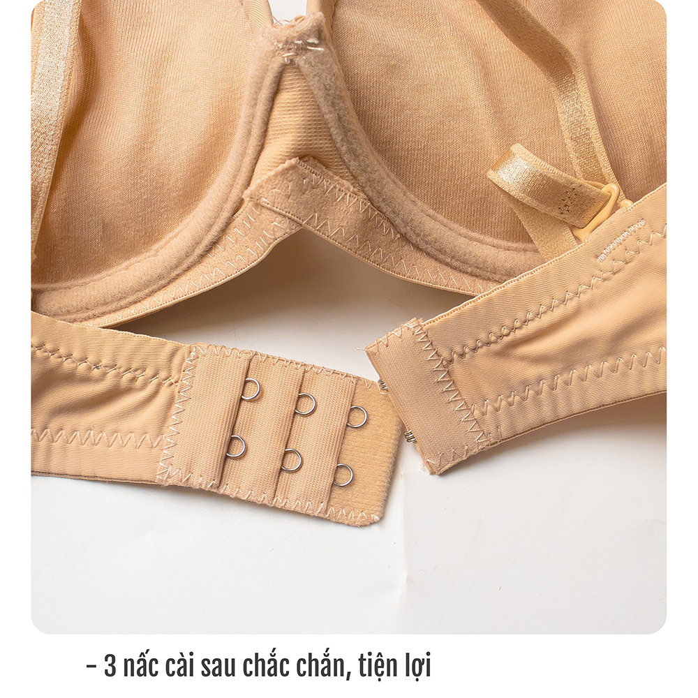 Super Beautiful Women's BRA, Medium Foam Ao Dai BRA with Anti-Show ...