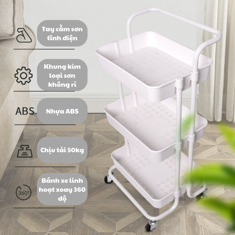 Good Quality 3-Tier White Eyelash Extension Makeup spa Tool Shelf ...