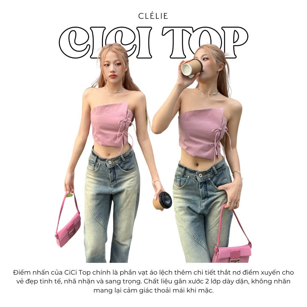 Designer tube top | CICI TOP - CLÉLIE | Shopee Philippines