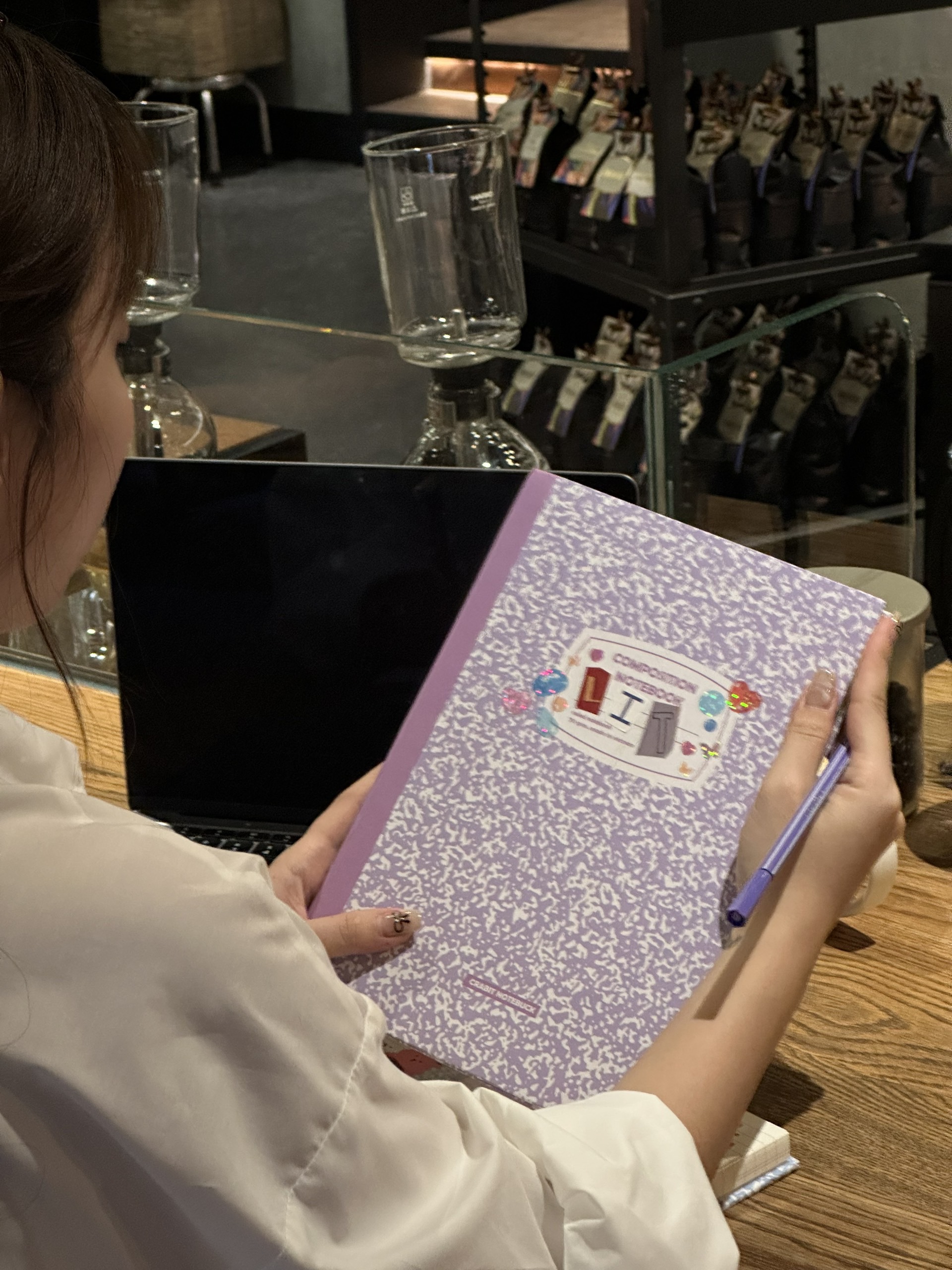 Notebook 200 300 500 hardcover pages with dot grid and free Crabit ...