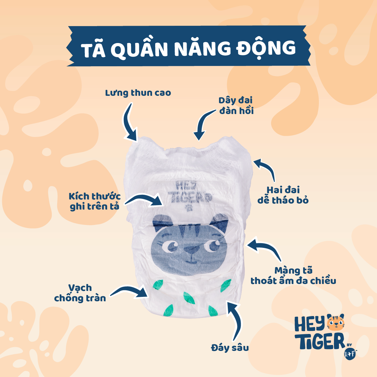 Hey Tiger Jumbo Diapers / Diapers Size XL - 46 Pieces | Shopee Philippines